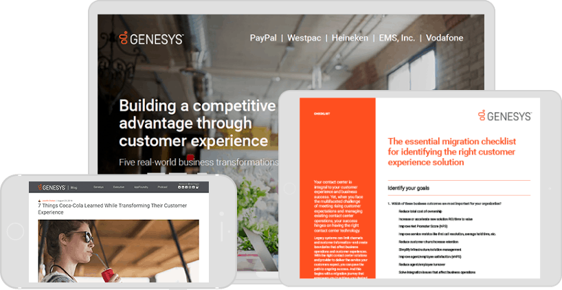 Genesys migration planning kit | Genesys