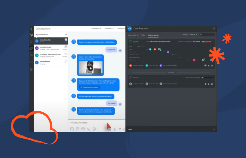 Interactive demo: See Genesys Cloud deployed live
