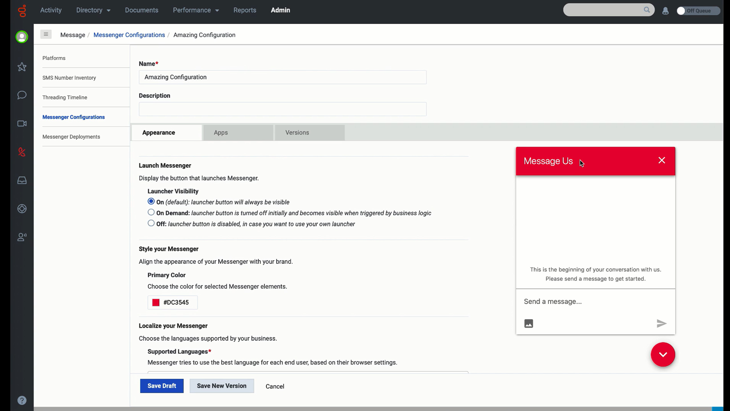 Genesys Web MessagingでWebチャットエクスペリエンスを向上 Genesys Web MessagingでWebチャットエクスペリエンスを向上
