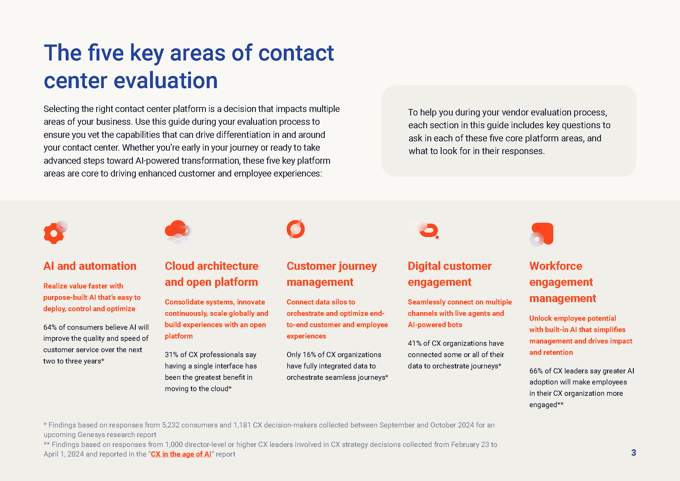 2025 Contact center buyer’s guide | Genesys