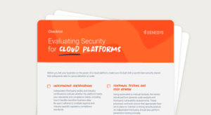 Contact Center Security and Compliance | Genesys