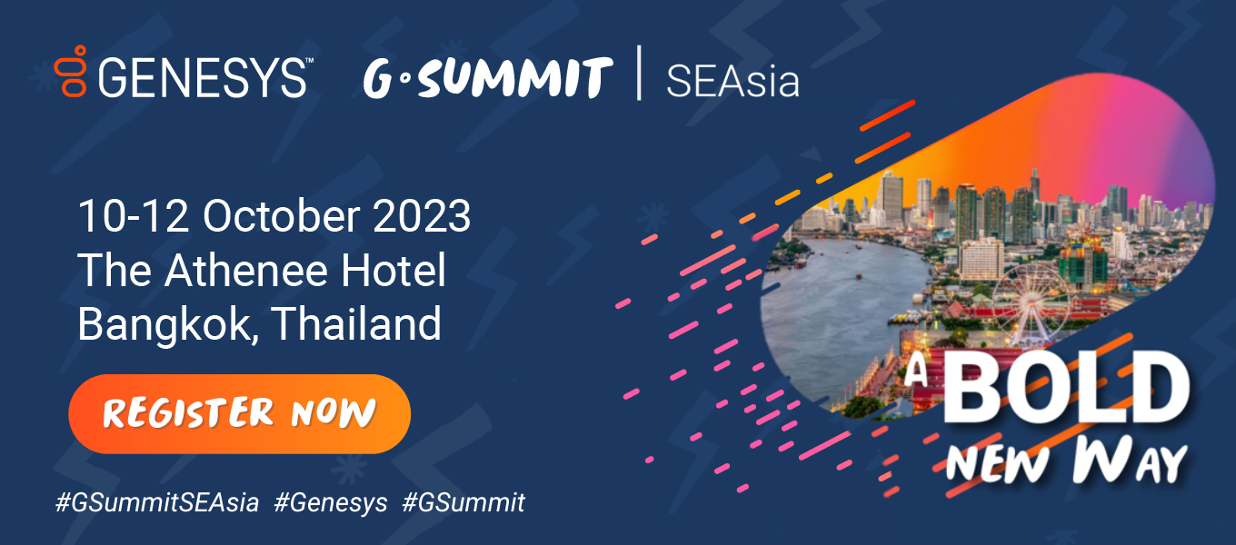 G-Summit SEAsia 2023 - Highly Anticipated CX Event in Southeast Asia
