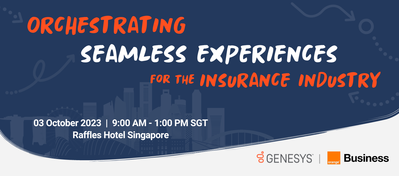 Orchestrating Seamless Experience for the Insurance Industry