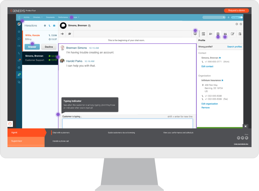 Genesys Cloud コールセンター・ソフトウェア