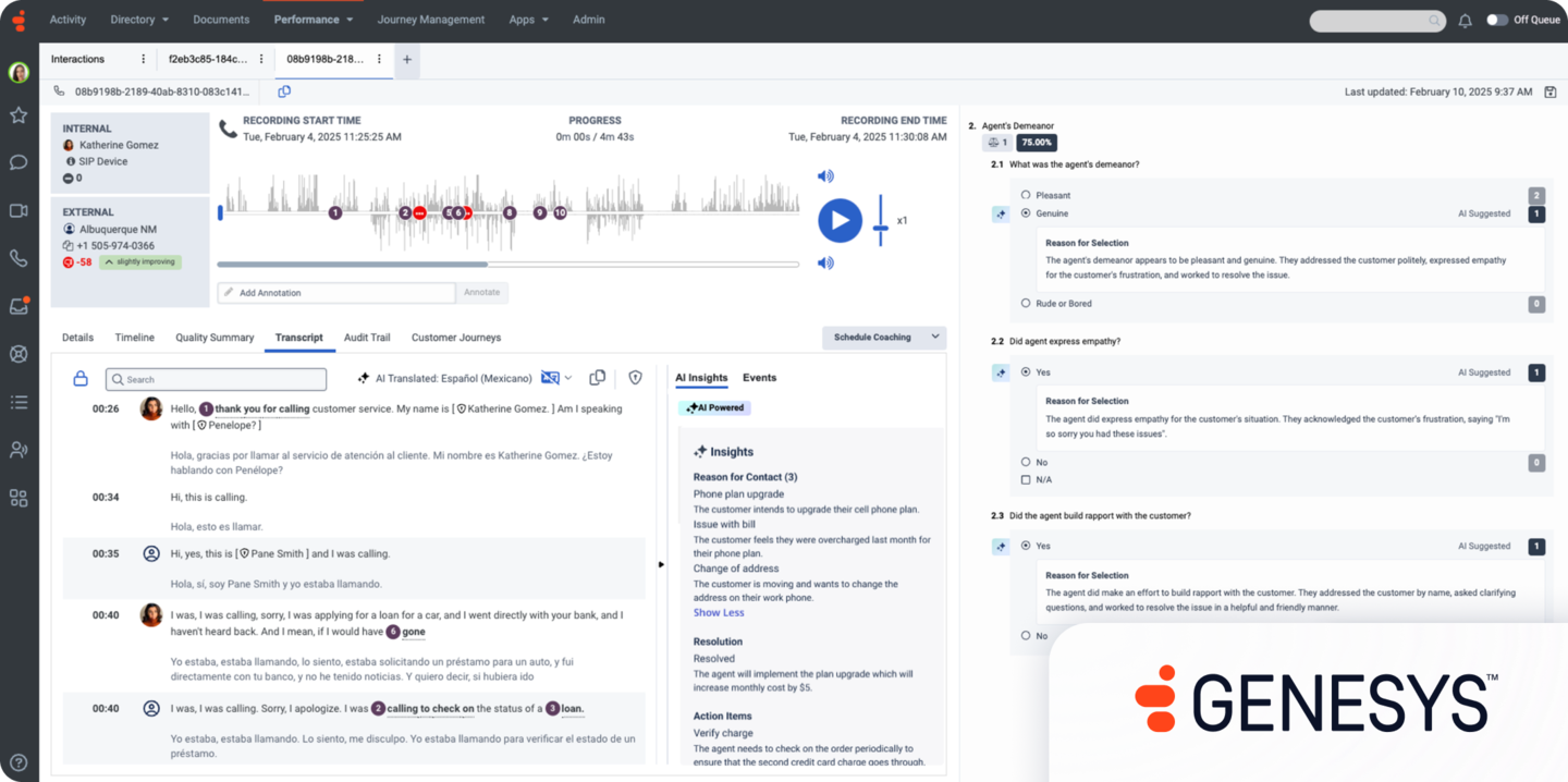 Genesys Launches AI for Supervisors to Boost Efficiency, Employee ...