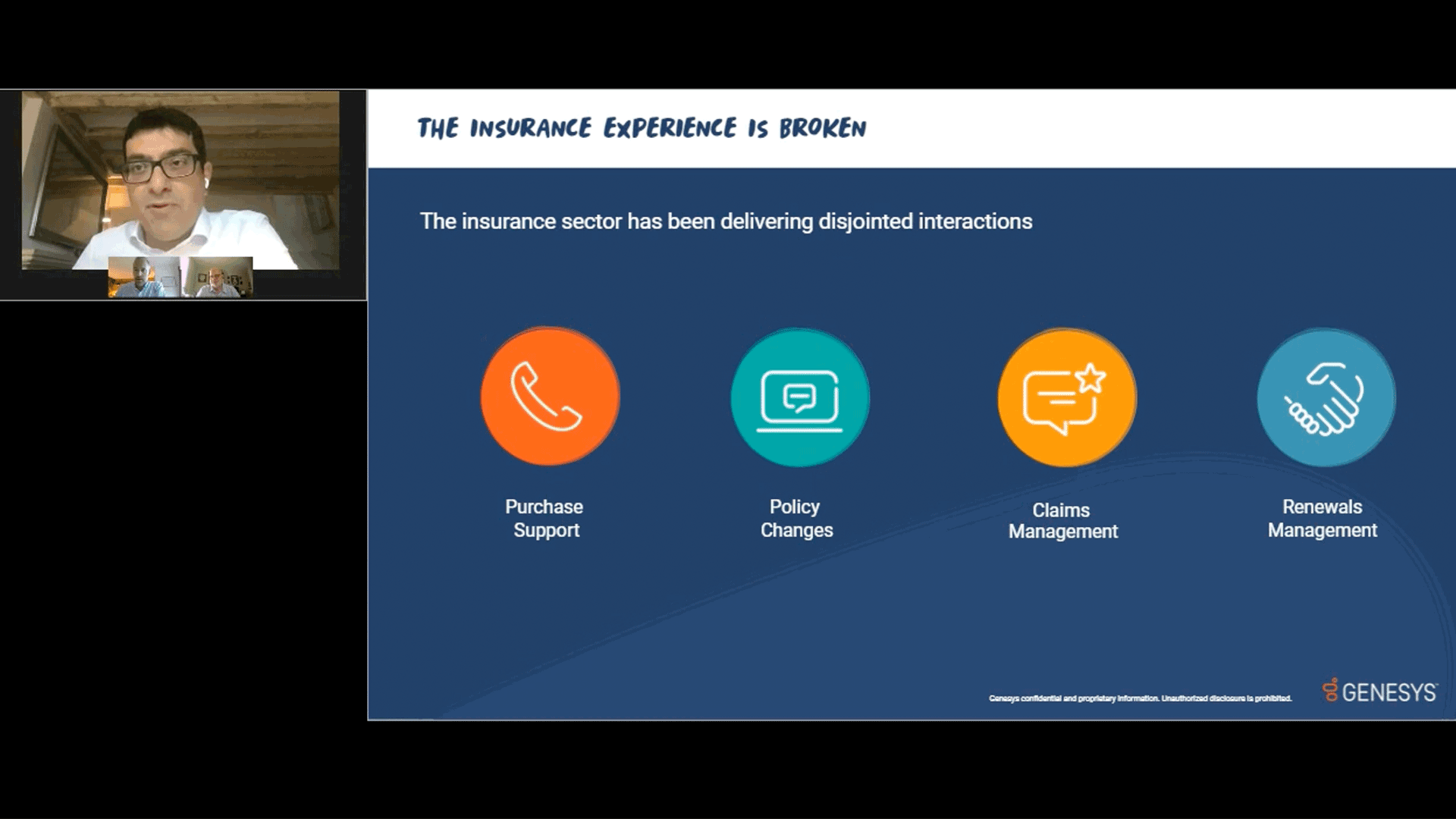 Digital insurance webinar — Redefining the customer experience | Genesys