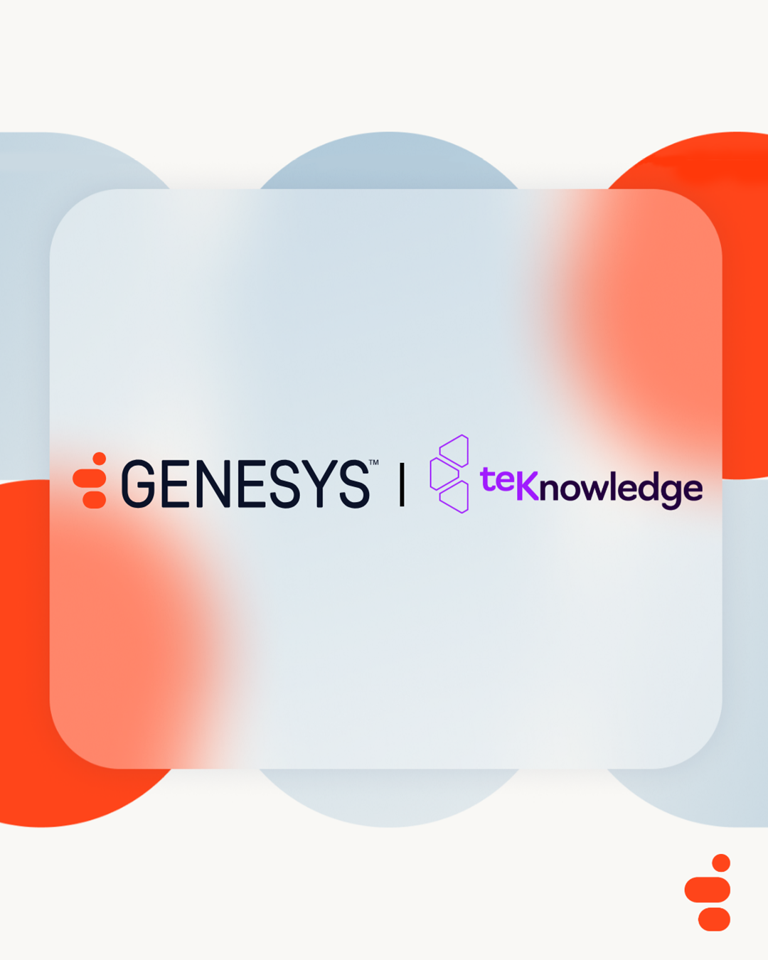 Genesys and TeKnowledge are Paving the Way to Transform AI-Driven Customer Experiences on a ...